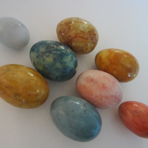Accents | Eight Stone Marble Colored Eggs | Poshmark